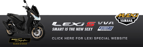 Yamaha Lexi Tawarkan Sensasi Berkendara Sexy dan Classy