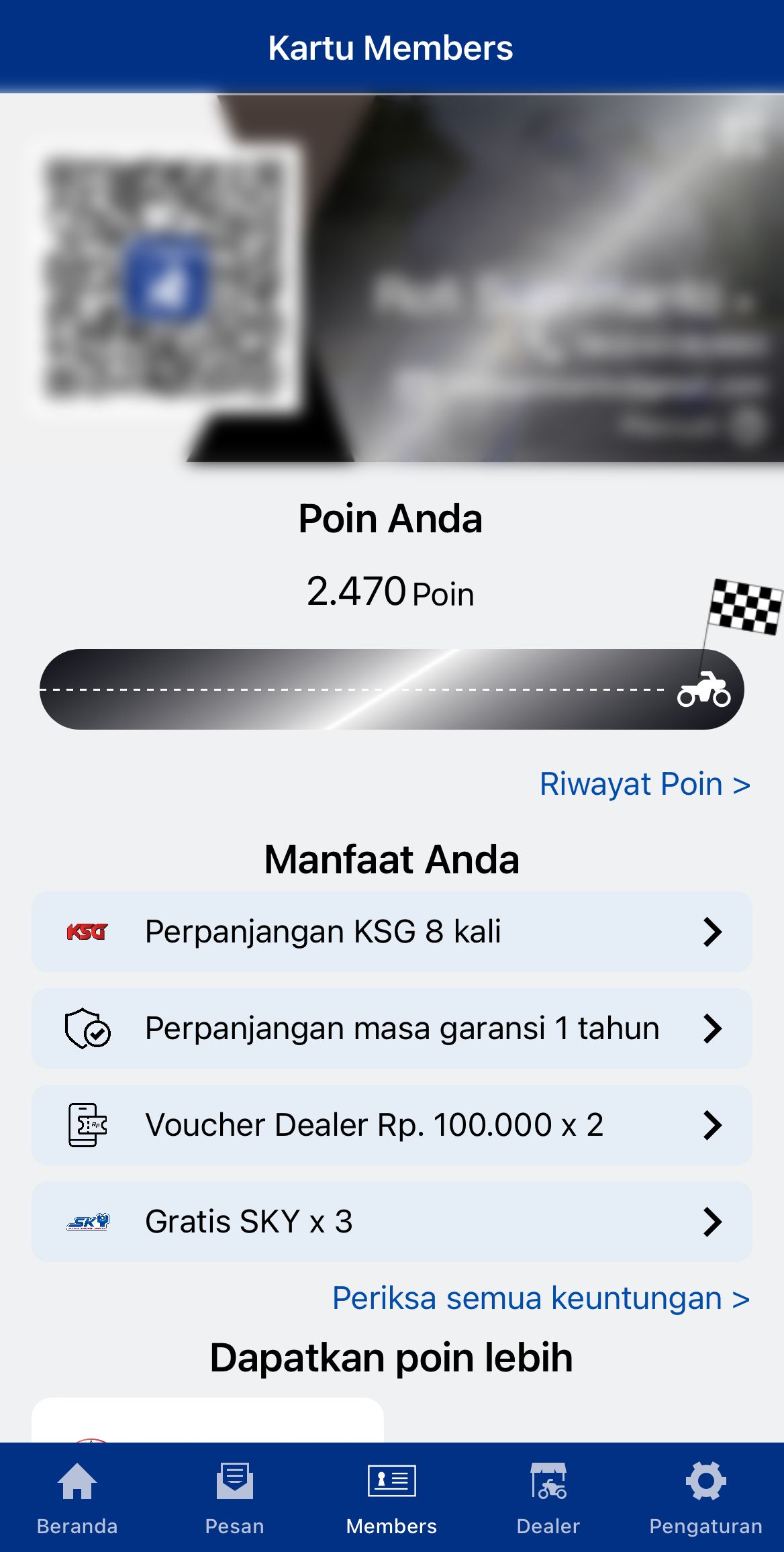 My Yamaha Motor Members