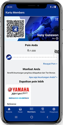 Mobile Aplikasi dari Yamaha Indonesia